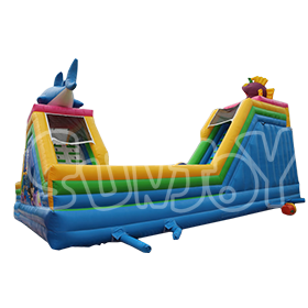 Inflatable Water Slides With Pool Giant Samll For Kids and Adults